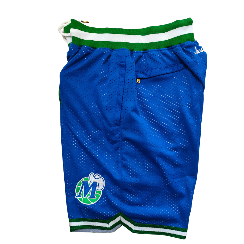 Dallas Mavericks Shorts – Retro Basketball
