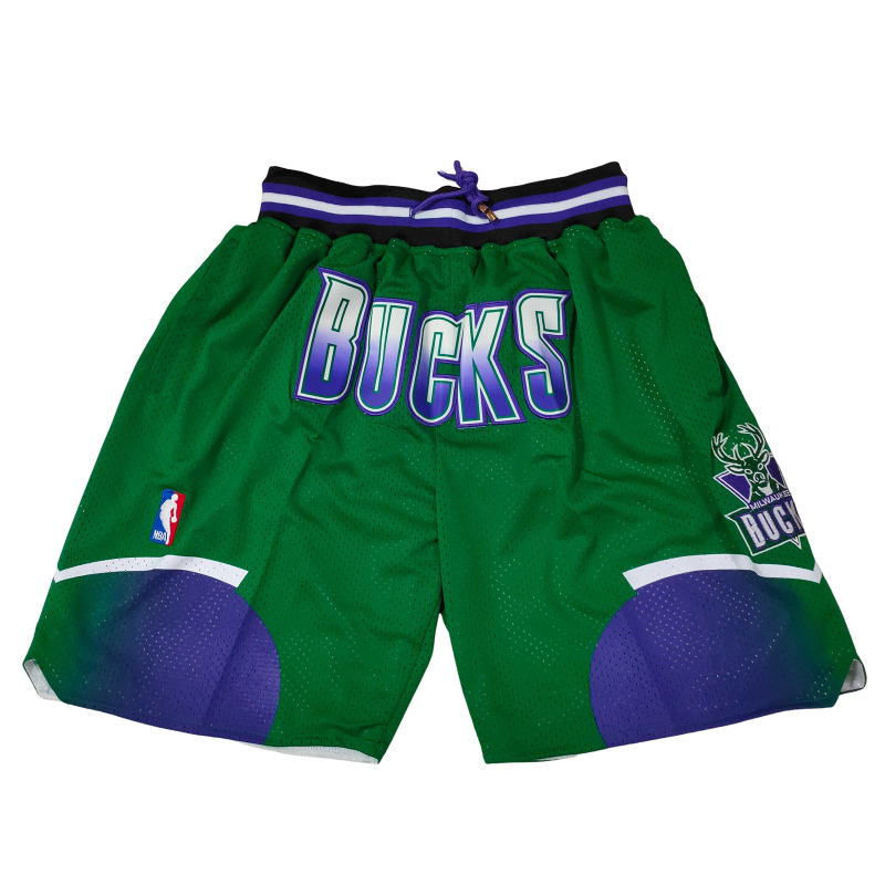 Milwaukee Bucks Shorts – Retro Basketball